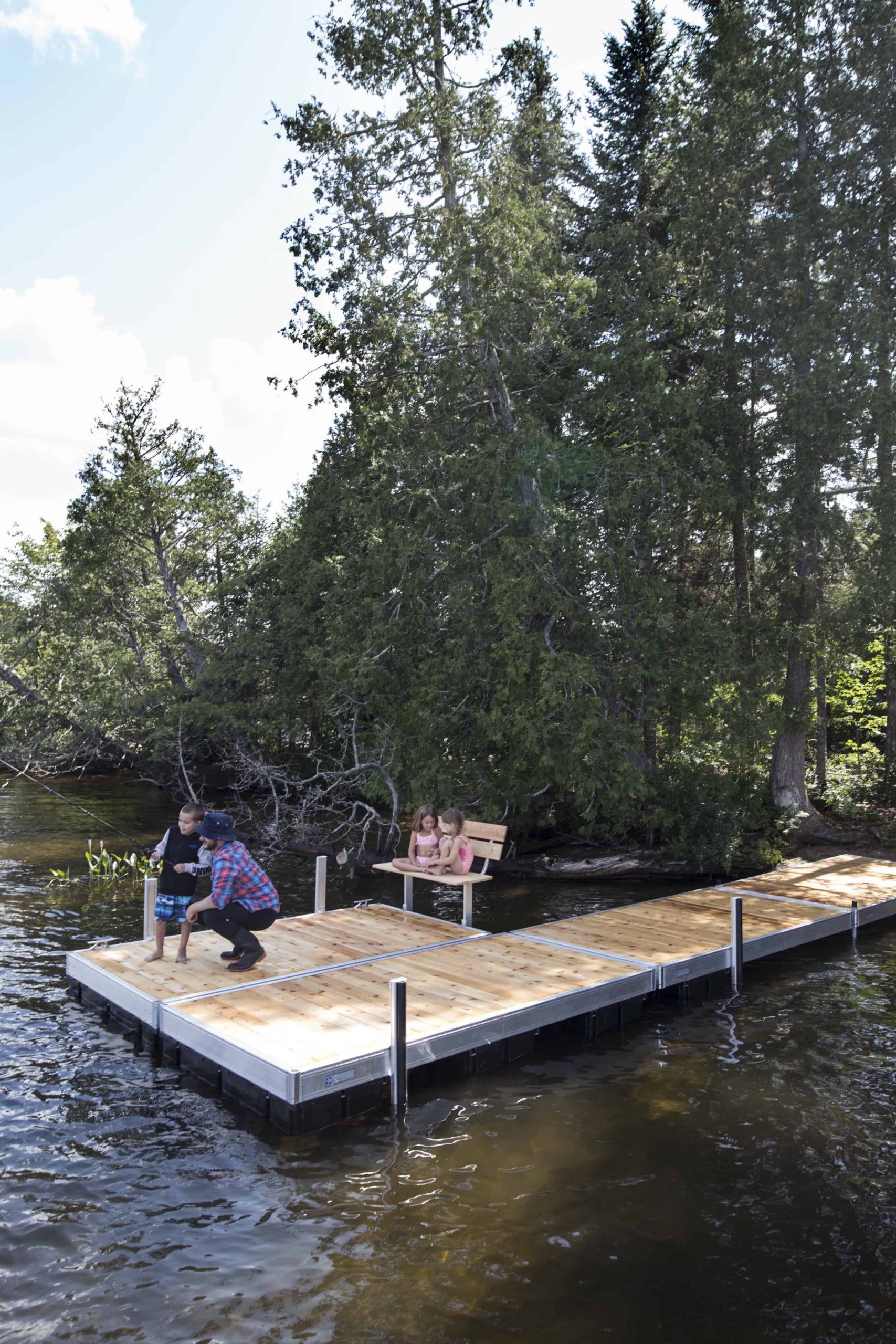 QPF-495 | The Ultimate Dock • Floating or Stationary Aluminum Dock ...