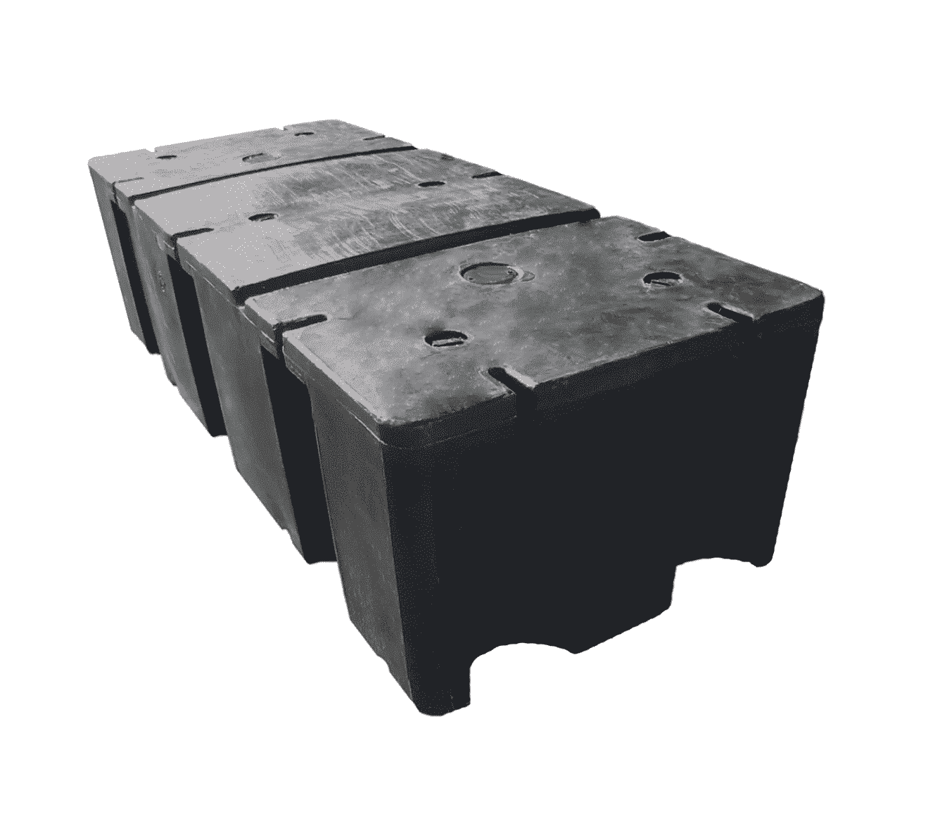 Dock float EF-750 24 x 60 x 16 Foam filled for floating dock - Multinautic