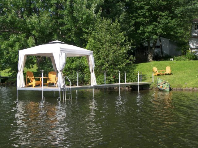 Aluminum Stationary Dock Kit 4' x 12 ft - Multinautic